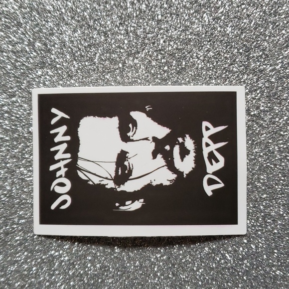 Celebrities | Design | Johnny Depp Actor Waterproof Sticker Photo ...